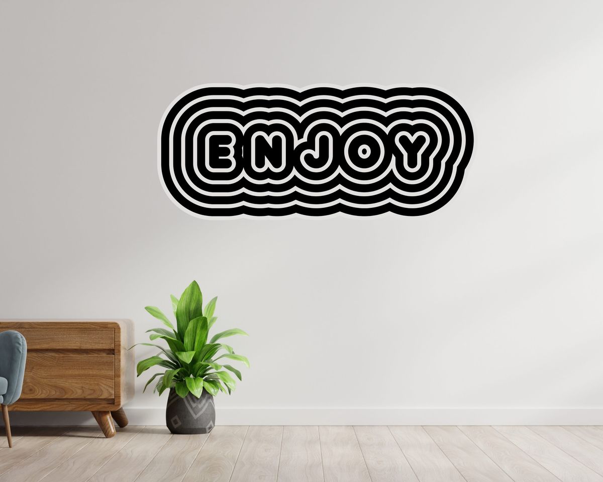 Enjoy Echoing Wall Art Wall Decal | Shop Today. Get it Tomorrow ...
