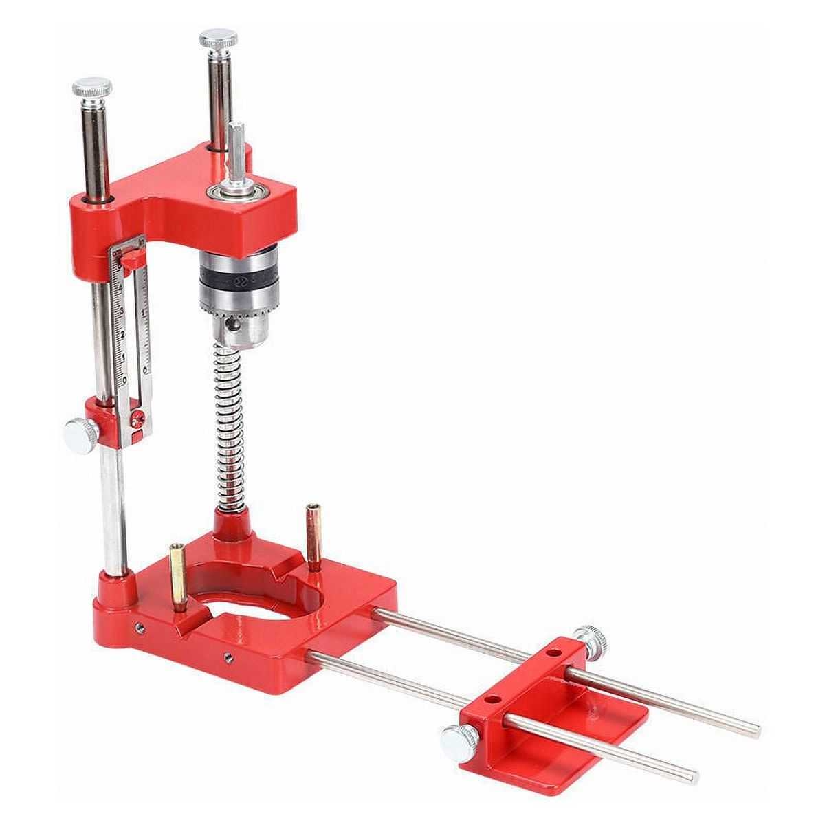 Red Woodworking Drill Guide With Complete Accessories, Lightweight and ...