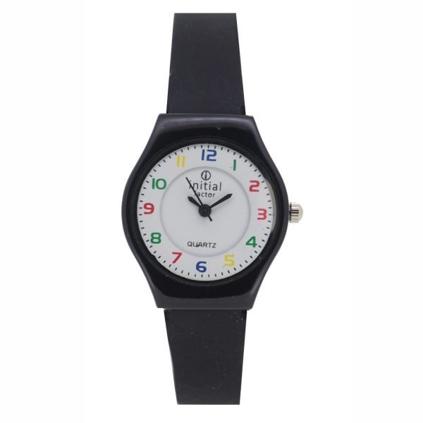 Initial Kids Silicone Strap Watch 3162L-1 Num | Shop Today. Get it ...