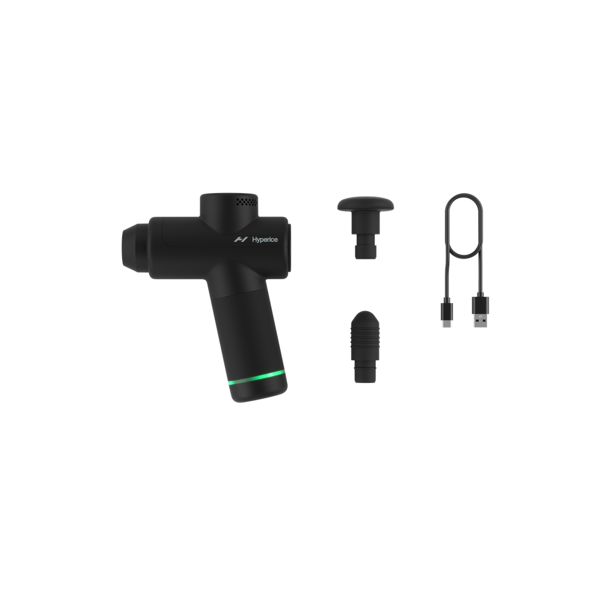 Hyperice Hypervolt GO 2 USB Handheld Percussion Massage Gun - Black ...