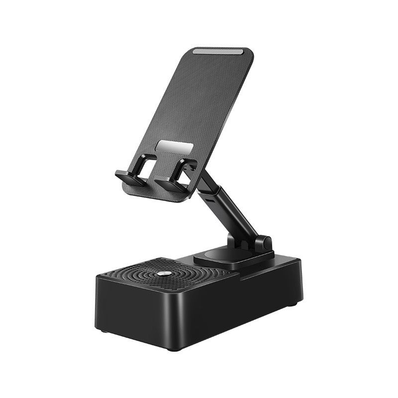 Foldable Phone Stand with 360 degree Rotation and Bluetooth Speaker ...
