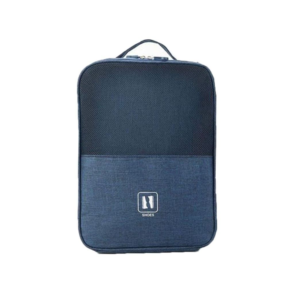Foldable Waterproof Travel Shoe Bag/Storage Pouch Organizer Bag-Blue ...