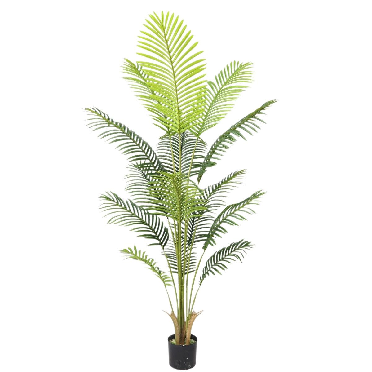 180cm Lush Artificial Palm tree with 15 Leaves floor Standing Large ...