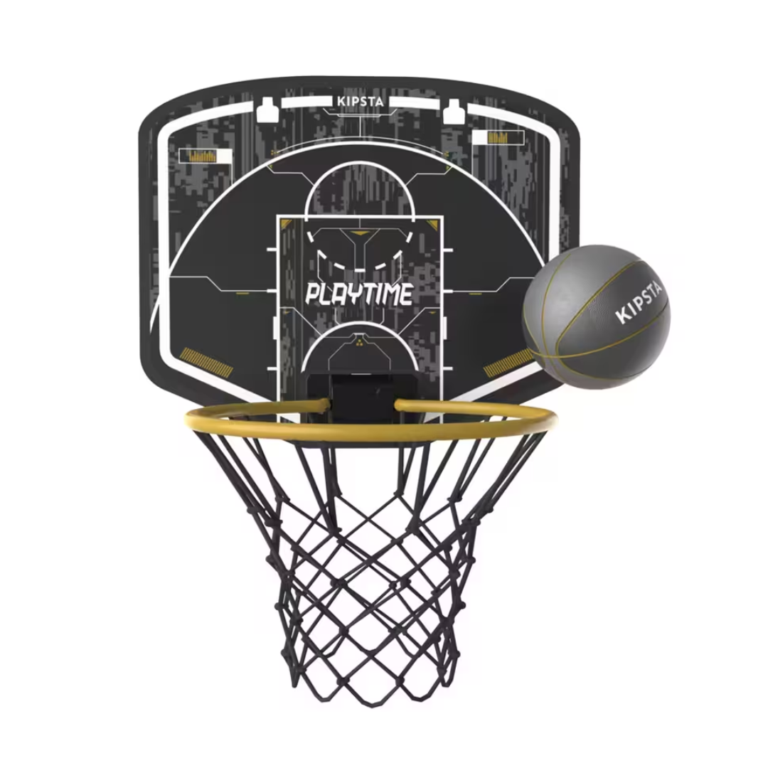 Kipsta Mini Basketball Hoop SK100 - Black/Gold | Shop Today. Get it ...