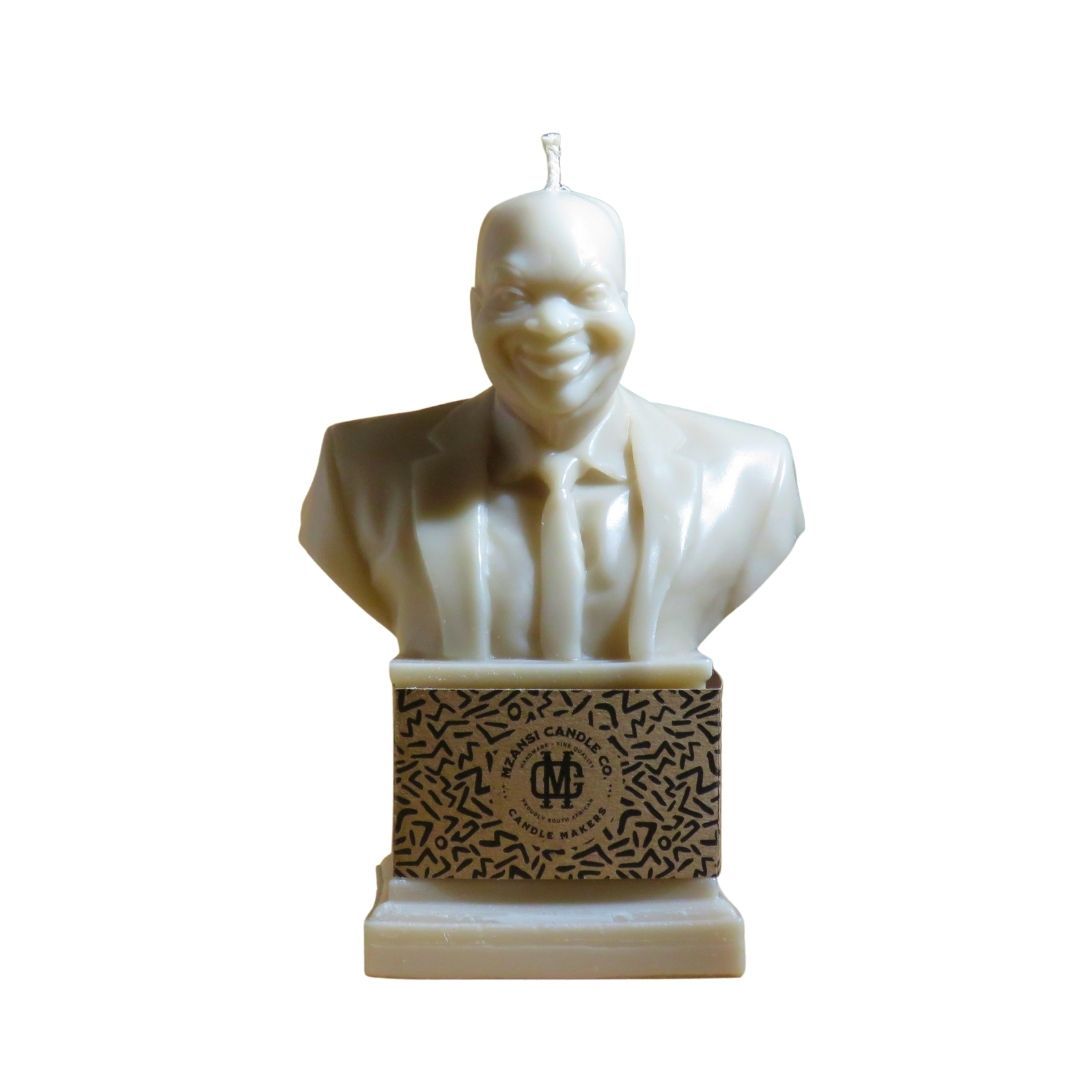 Mzansi Candle Co. uBaba Zuma Beige Candle, Large ,21cm, 1000 Grams ...
