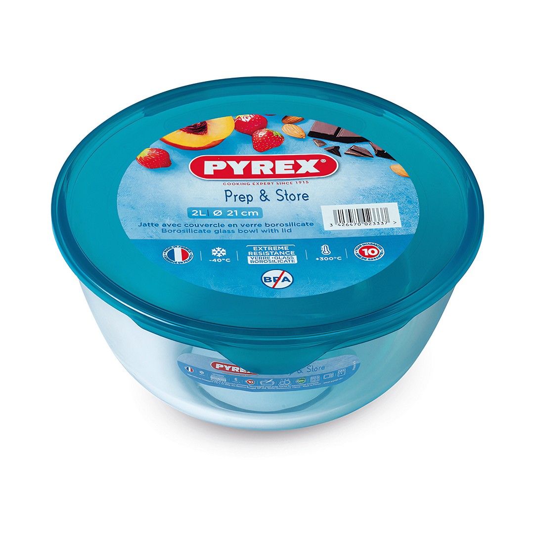 Pyrex - Storage Prep and Store Bowl With Lid - 1 Litre | Shop Today ...