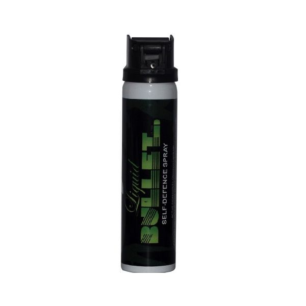 Liquid Bullet Self Defence Pepper Spray 60g (100ML) - Direct Stream ...