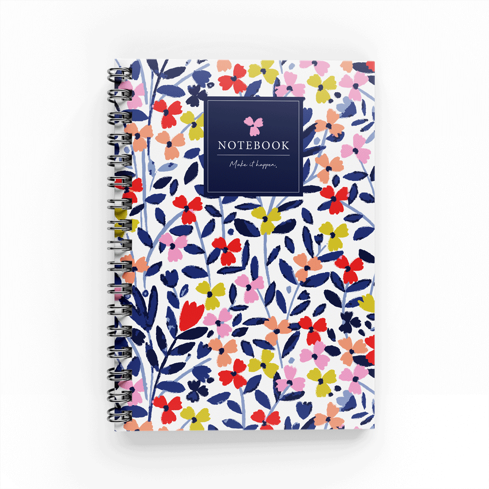Illustrated Flowers Notebook | Shop Today. Get it Tomorrow! | takealot.com