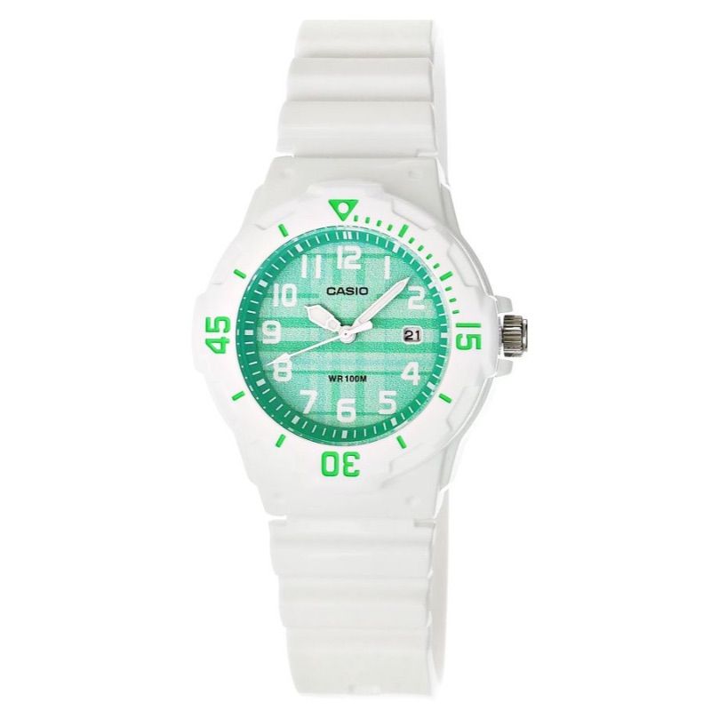 Casio - Standard Collection Rubber White Strap Womens Watch - Lrw-200H ...