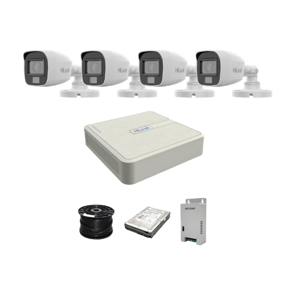 HiLook 2MP Dual Smart-Hybrid Light 4ch Turbo HD kit | Shop Today. Get ...