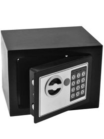 Electronic Code Digital Safe Box - Black | Shop Today. Get it Tomorrow ...