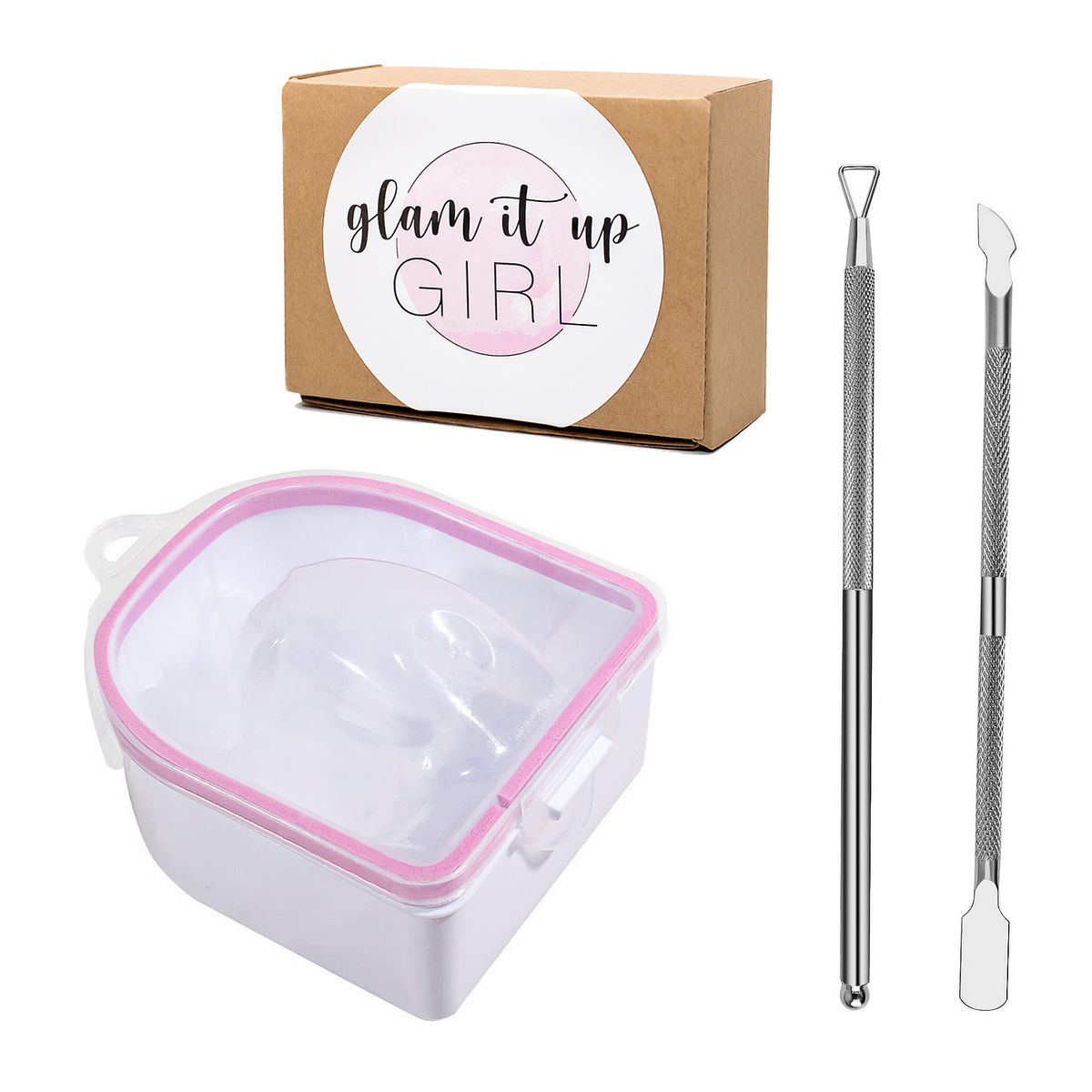 Glam It Up Girl/UV Gel Soak Off Bowl - Cuticle Pusher & Scraping Tool ... Glam It Up Girl/UV Gel Soak Off Bowl - Cuticle Pusher & Scraping Tool ...