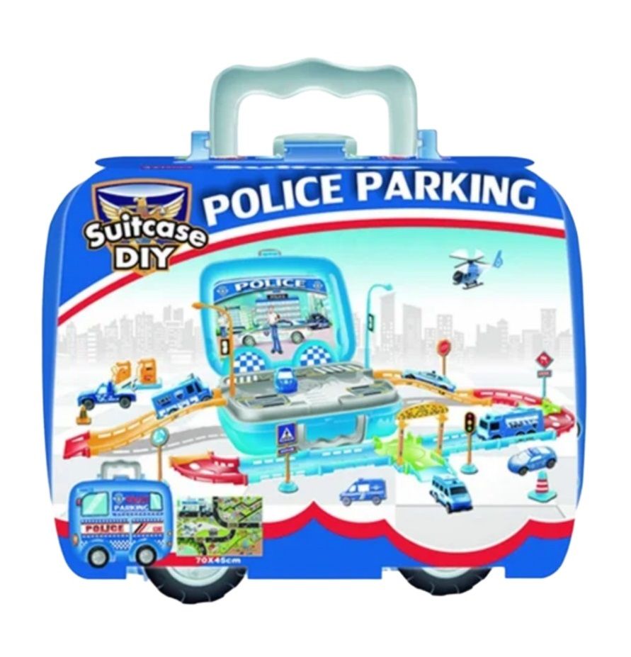 Police Parking DIY suitcase - Kids Play Set | Shop Today. Get it ...