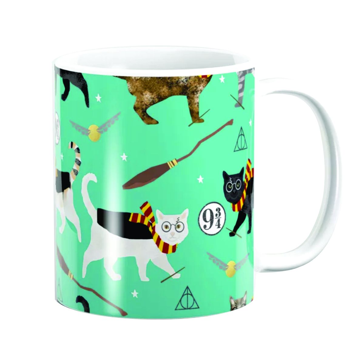 PepperSt mug - Cat wizard cats magic school pattern | Shop Today. Get ...