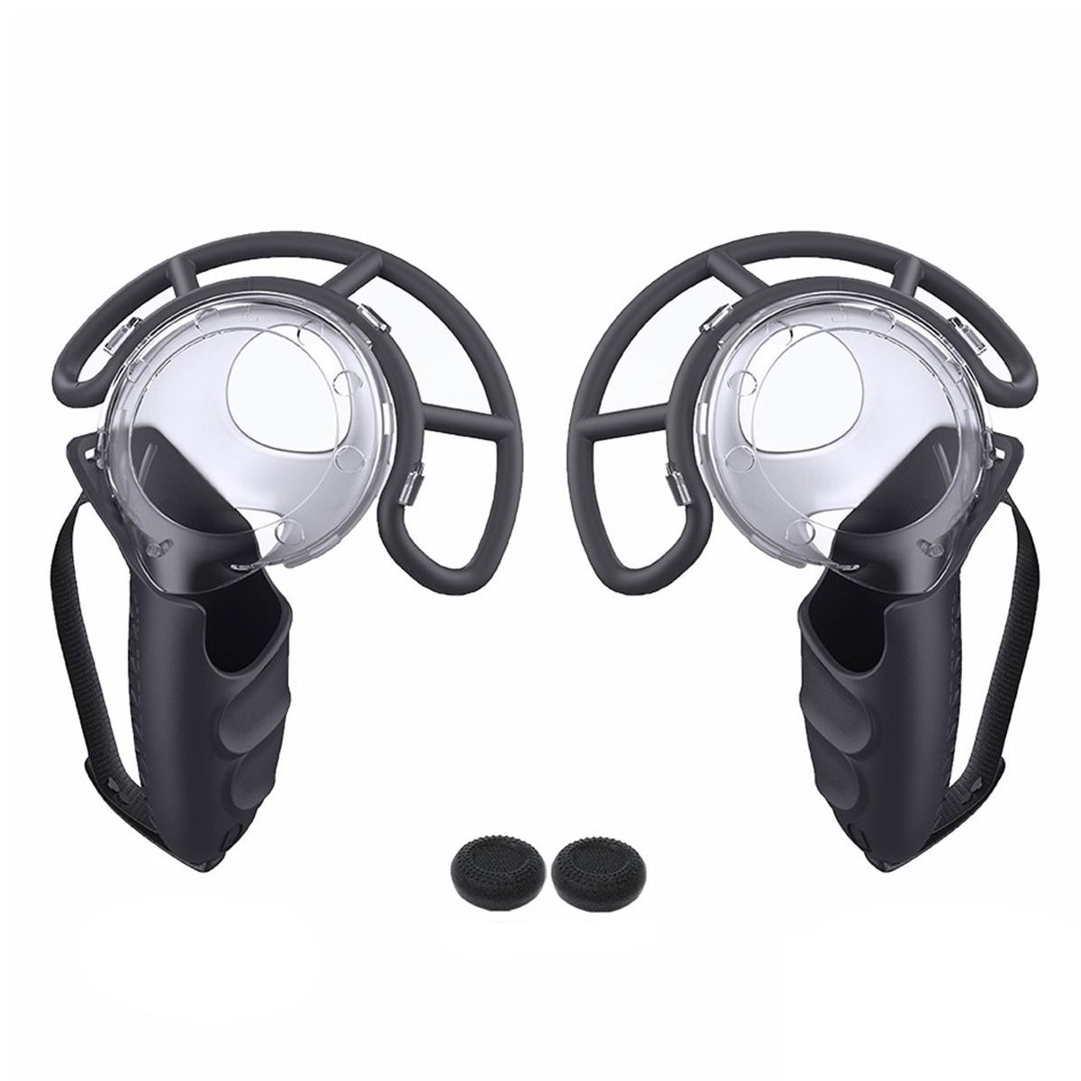VR Controller Grips Cover for Meta Quest 3 Accessories with Straps ...