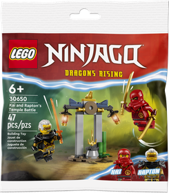 LEGO® NINJAGO® Kai and Rapton's Temple Battle 30650 Building Toy Set ...