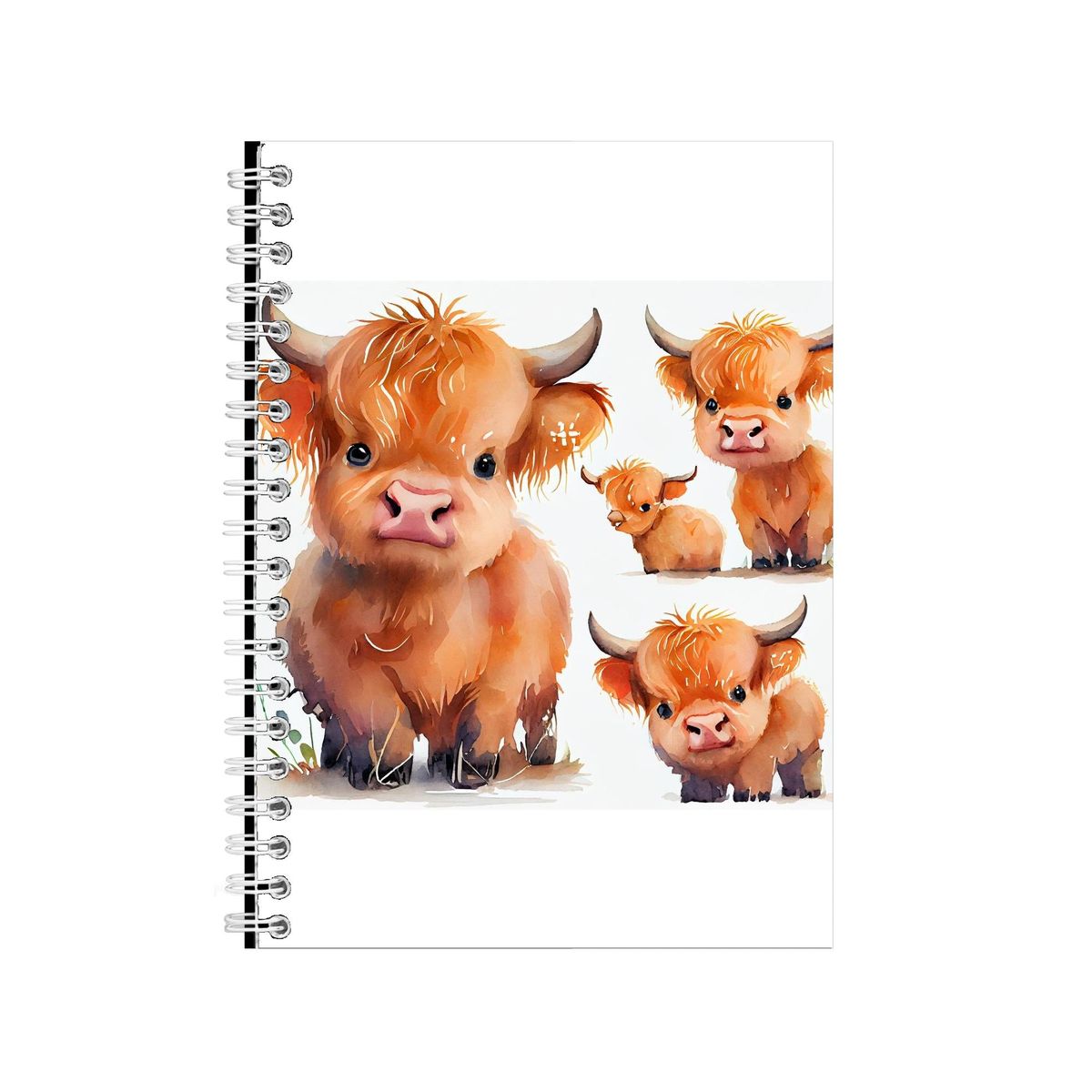 Cute Baby Cow Notebook Gift Idea Notepad Pad 110 | Shop Today. Get it ...