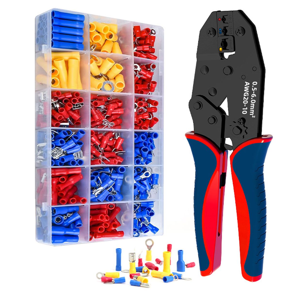 370 Pieces Insulated Terminals Set and Crimping Plier | Shop Today. Get ...