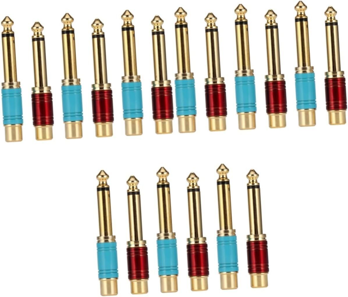 18pcs Male to Mono Male Adapter Audio Cable Original Sound Quality ...