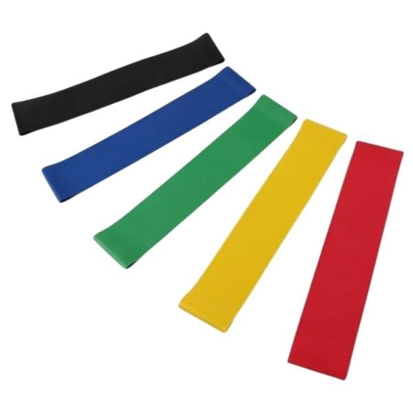 Pulse Active - Resistance Band Kit - 5 Piece (Colour Coded Resistance ...