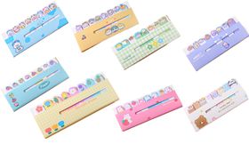 Cartoon Animal Sticky Notes Set: 8PCS Row - Up Memo Pads for Organizing ...