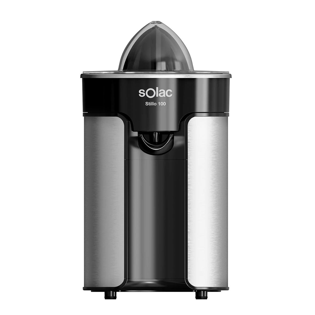 Solac Citrus Juicer With 2 Cones Stainless Steel Black 240ml 100W ...