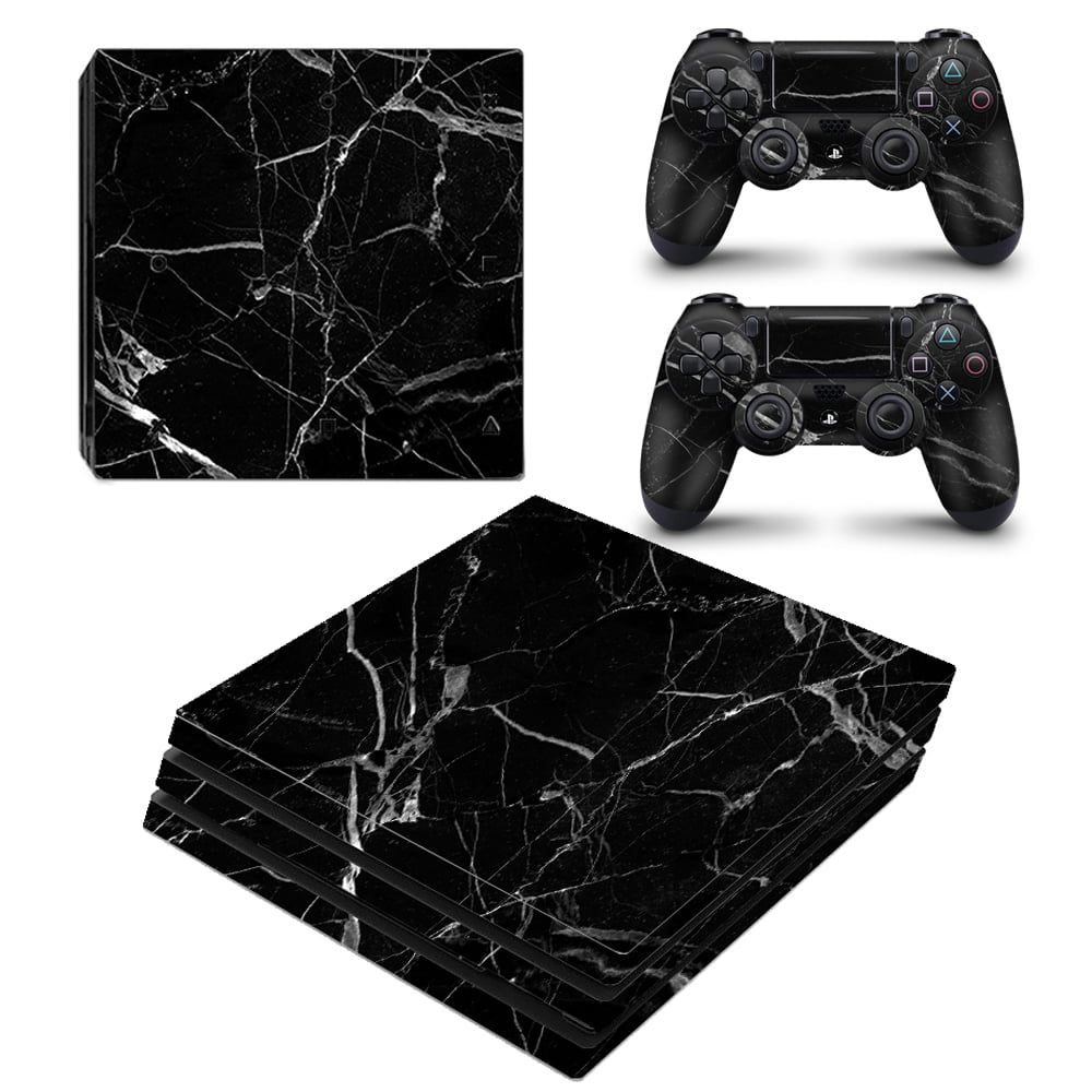 SkinNit Decal Sticker Skin for PS4 Pro: Black Marble | Shop Today. Get ...