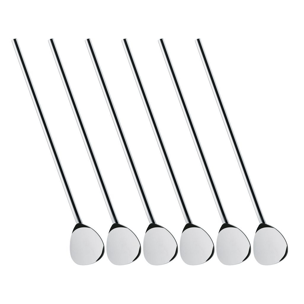 Cilio Cocktail Spoons With Drinking Straw - Set of 6 | Shop Today. Get ...