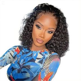 VSP 12" Wear & Go Glueless Wig Brazilian Wig Water Wave Curly -13x4 ...
