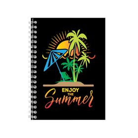 Enjoy The Summer Notebook Summer Gift Idea A5 Notepad 150 | Shop Today ...
