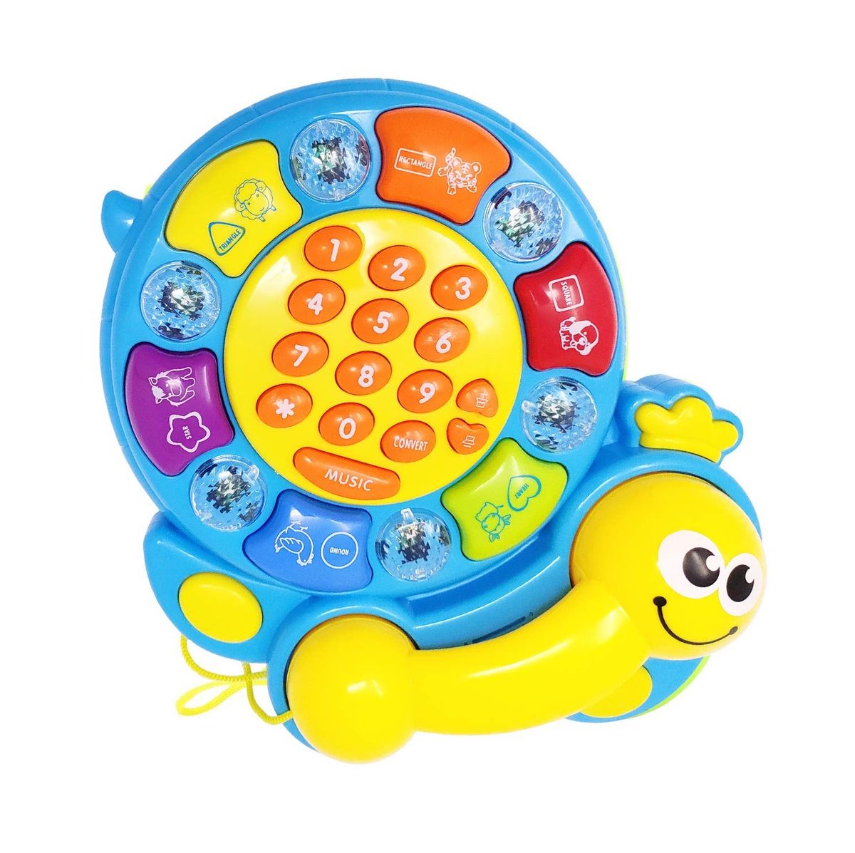 Kids Pretend Play Simulation Musical Doctor Tortoise Telephone Toy ...