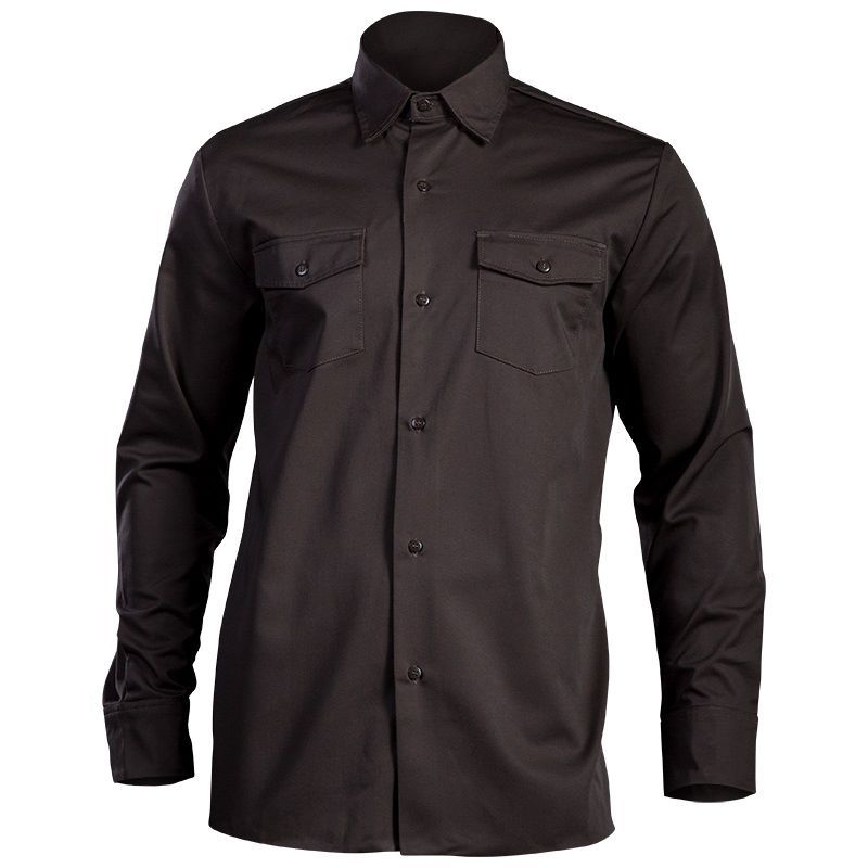 Dickies Men's Button Up Work Shirt - Chocolate | Shop Today. Get it ...