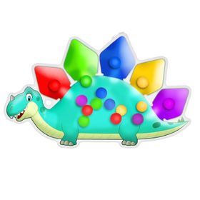 Color Sorting Sensory Fidget Toy Toddlers Fine Motor Skills Montessori ...
