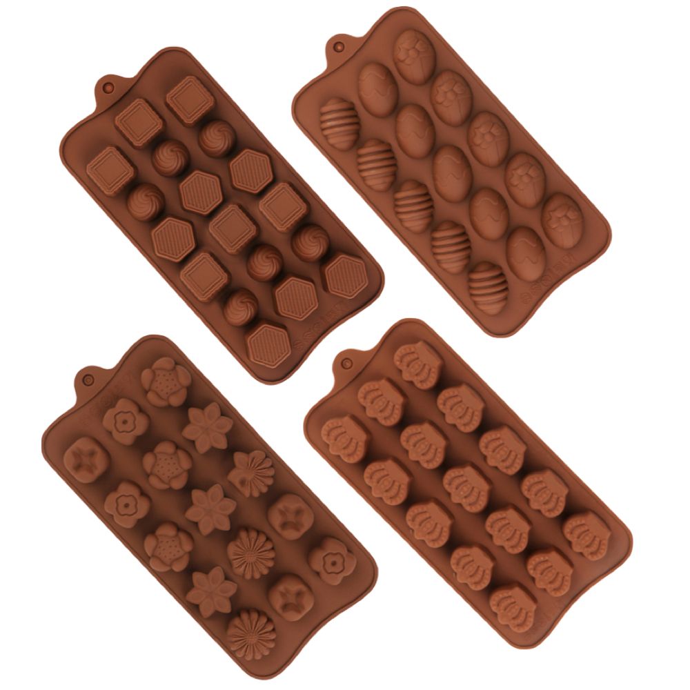 Kitchen Chocolate Silicone Shaping Mold Crown - Set of 4 (22cm) | Shop ...