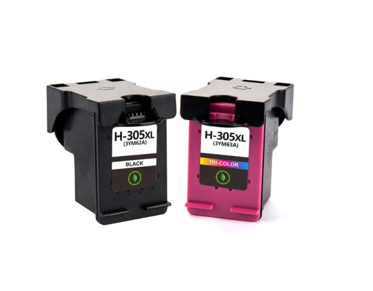 305XL High Yield Ink 2-Pack (1 x Black and 1 x Tri-color) compatible ...