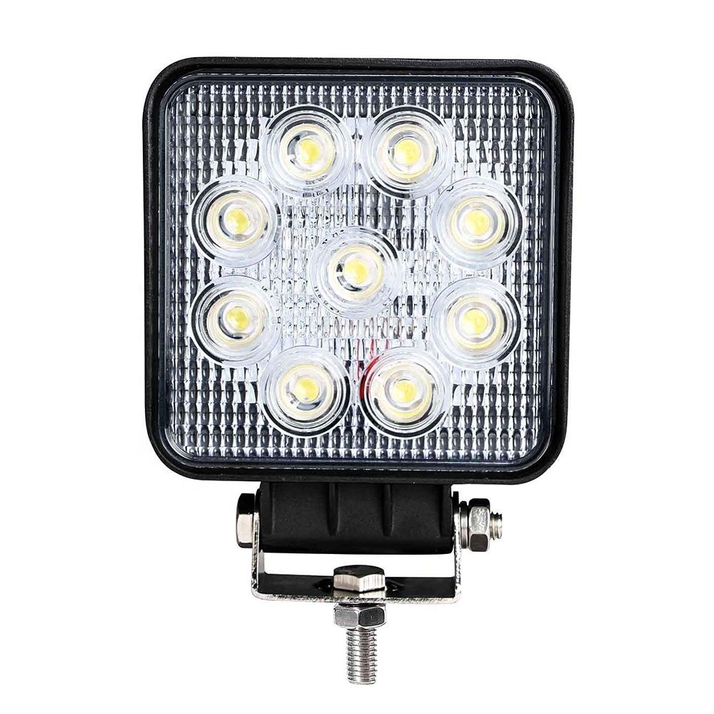 12V Waterproof LED Square Light 4 Spot 27w LED Worklights | Shop Today ...
