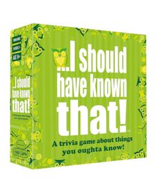 I should have known that - A trivia card game about things you oughta ...