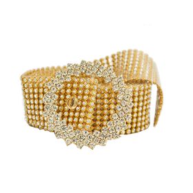 Bright Shiny Women Chain Diamond Rhinestone Crystal Belt | Shop Today ...