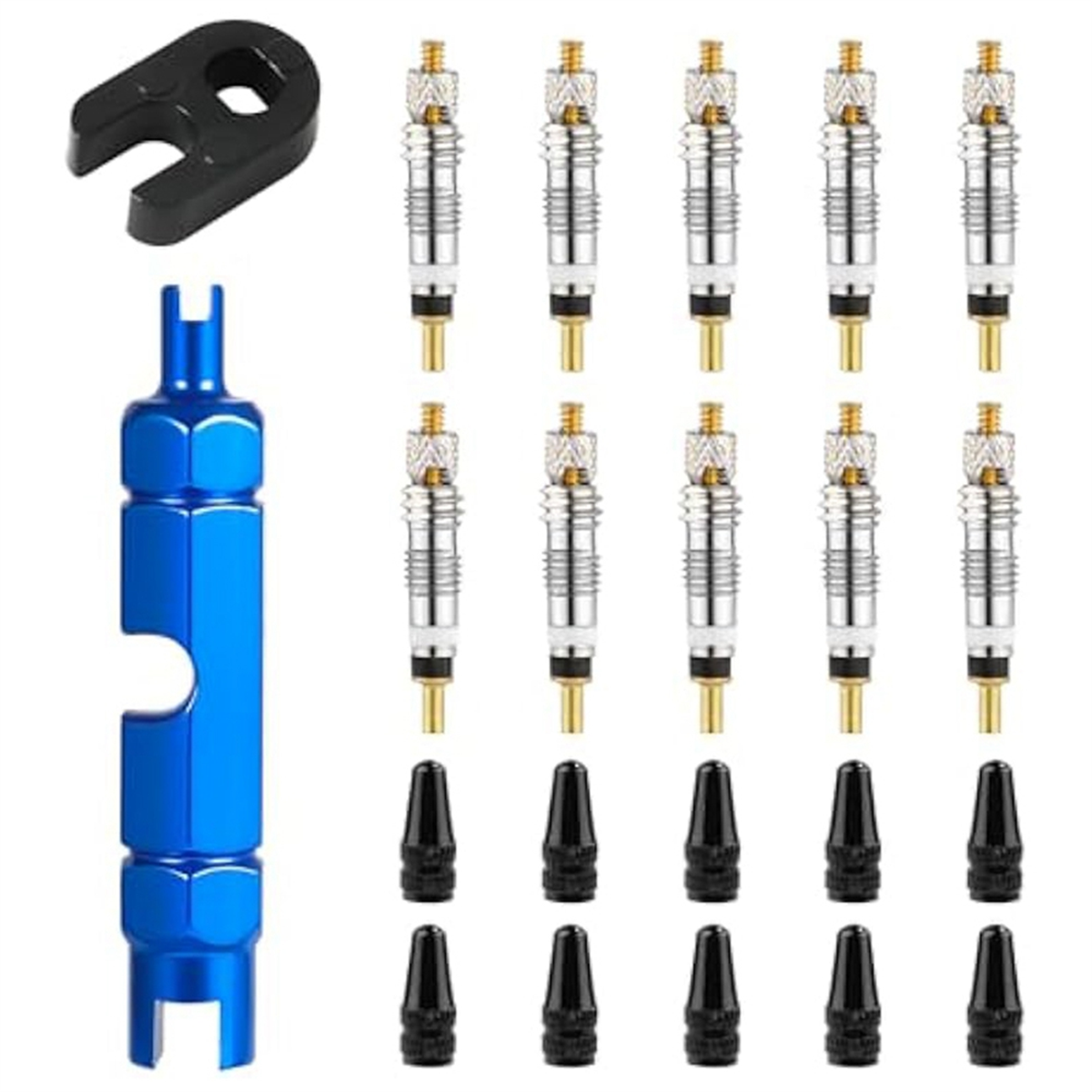 Valve Core for Presta,Valve Core Bike Bicycle Replacement - 10 Piece ...
