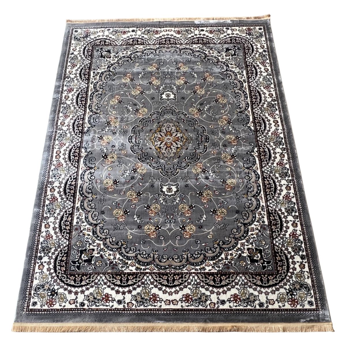 Beautiful Soft Quality Grey Persian Area Carpet - 300 x 200 cm | Shop ...