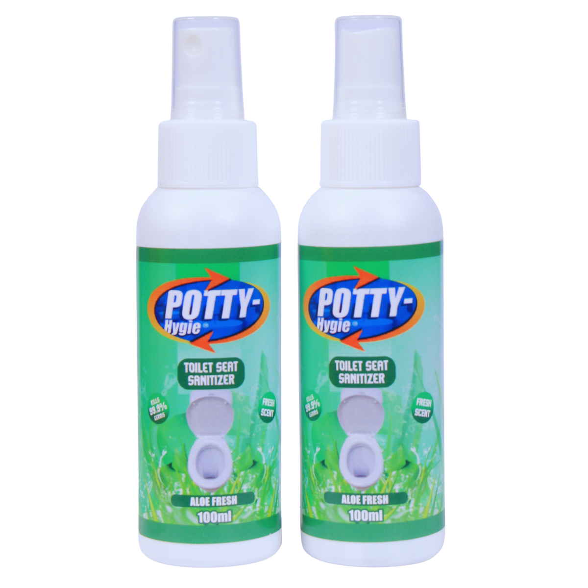 Potty-Hygie Aloe FreshToilet Seat Sanitizer 2Pack | Shop Today. Get it ...