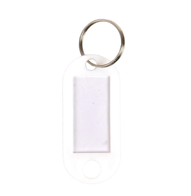 PrimeLine - Soft Type Plastic Key Ring Tags - White x 20 | Shop Today. Get it Tomorrow ...