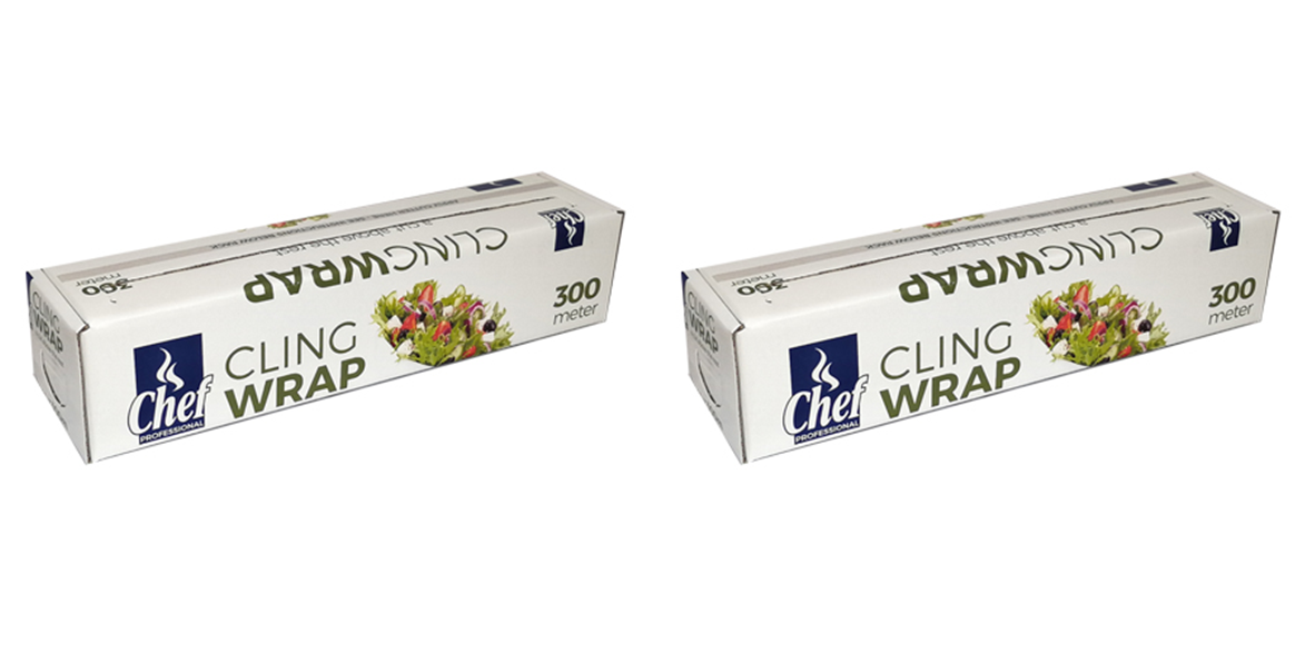 Chef Professional Cling Wrap - 300m x 30cm - 2 Pack | Shop Today. Get ...