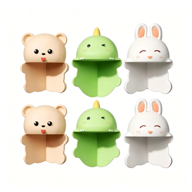 6-Pack Cute Cartoon Corner Protectors - Dinosaur, Bunny & Bear Designs ...