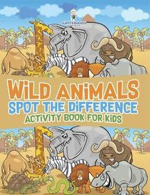 Wild Animals Spot the Difference Activity Book for Kids | Shop Today ...