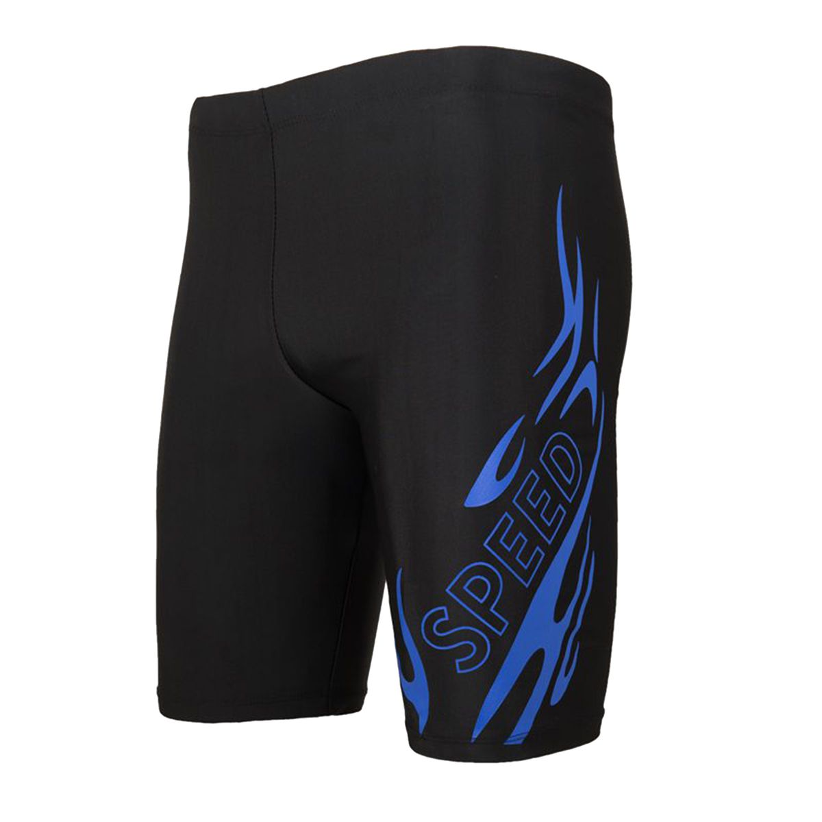 Men Flame Pattern Trunks Waterproof Quick-Dry Swimsuit Shorts Dive ...