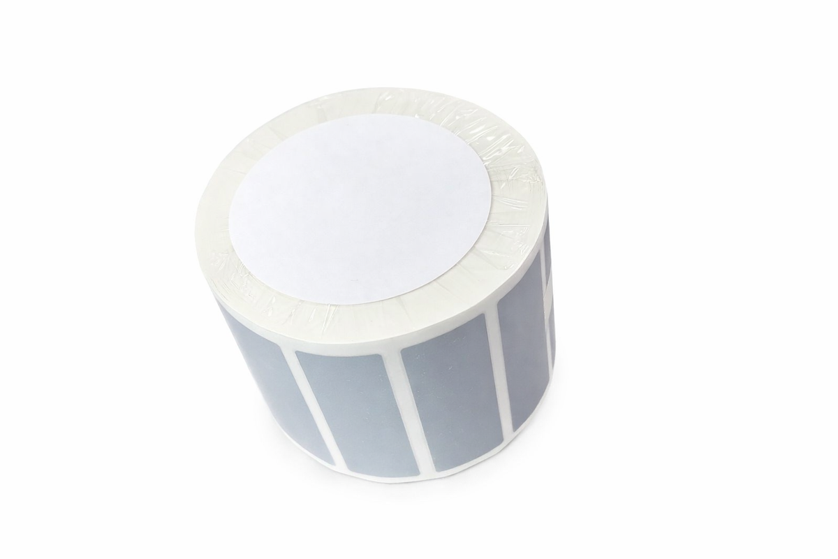 Silver Void Security Labels - 45mm x 15mm - 1000 Void Stickers per Roll ...
