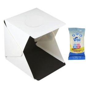 LED Lights Folding Mini Photo light box Studio -20cm With Wipes | Shop ...