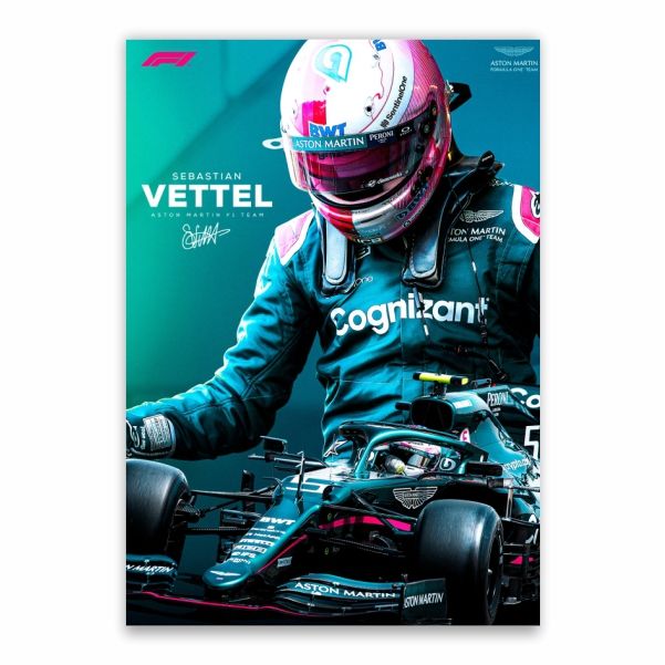 Sebastian Vettel - A1 Poster | Shop Today. Get it Tomorrow! | takealot.com