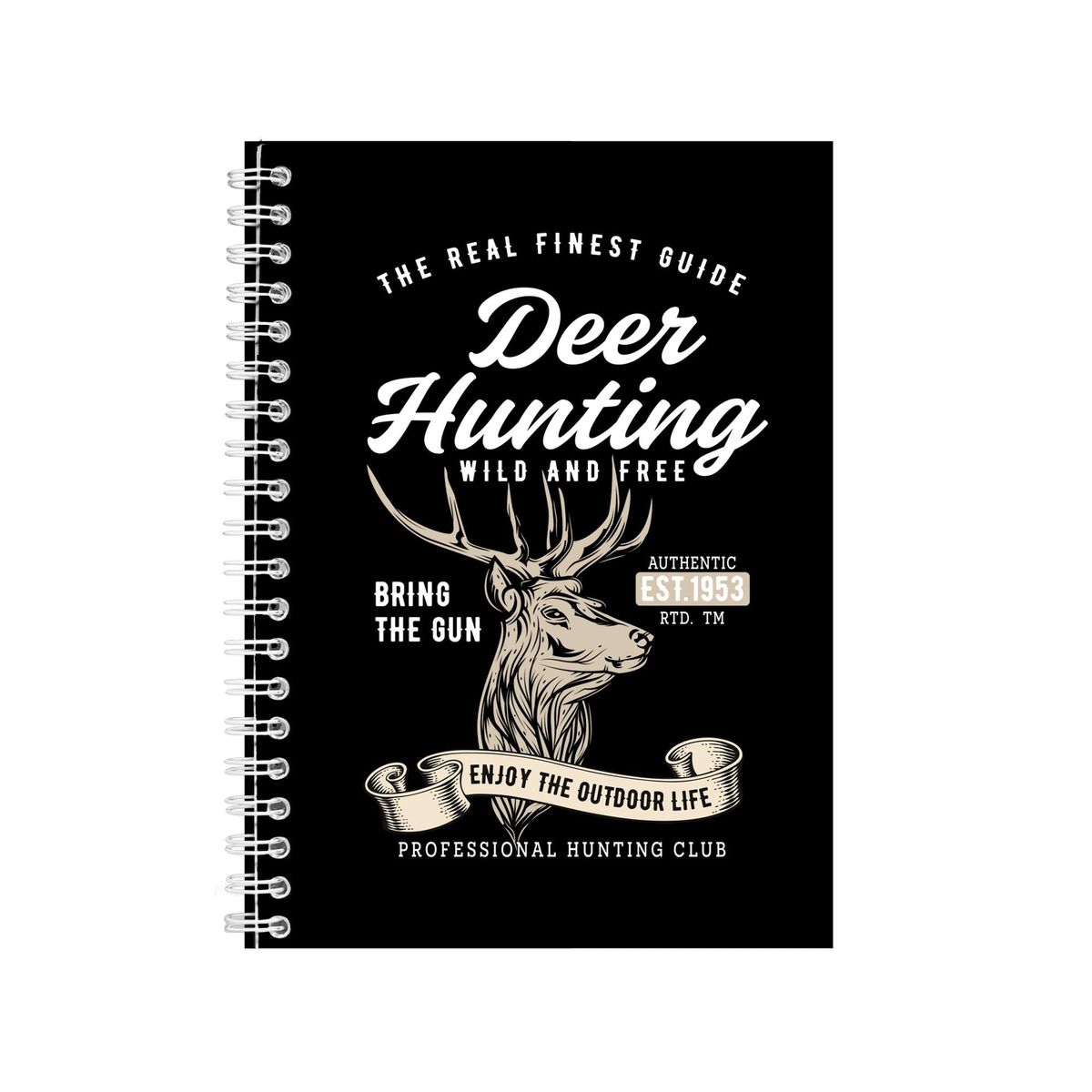 Deer Hunting Notebook Hunting Gift Idea A5 Notepad 134 | Shop Today ...